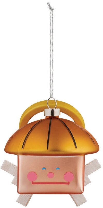 Новогодняя игрушка ALESSI Palle Quadrate 14 QUADRANGELO, GJ02 14