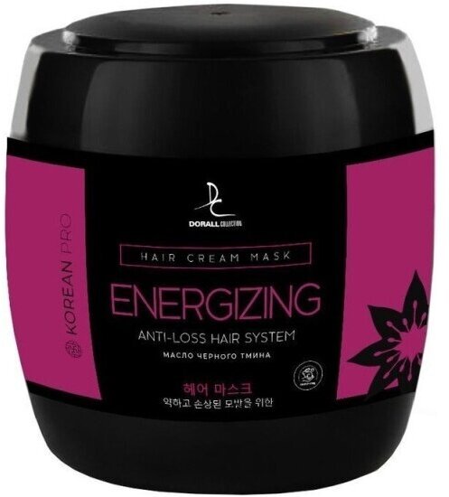 Бальзам-маска для волос Dorall Collection укрепляющая с маслом черного тмина, 930 мл