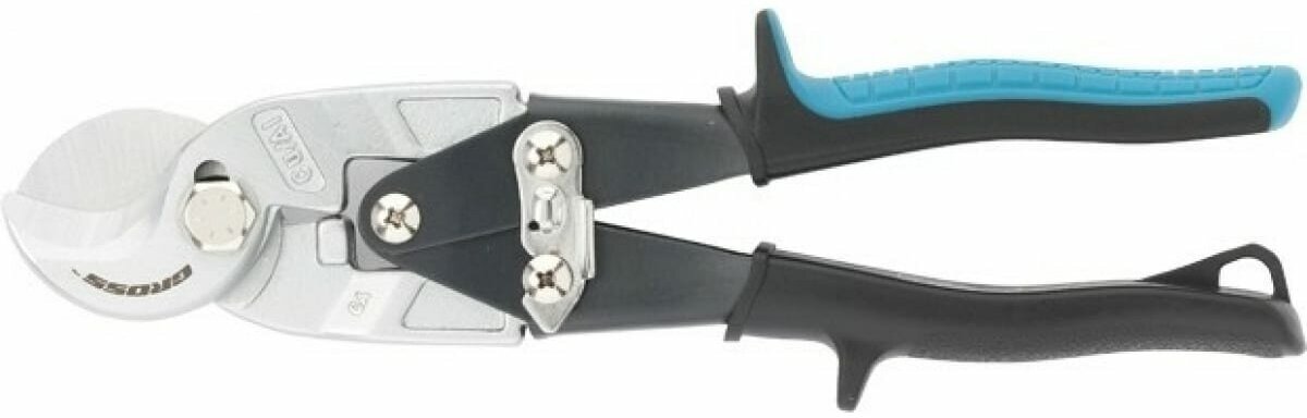 Кабелерез "PIRANHA", 240мм, двухкомпонентные рукоятки, диаметр кабеля до 14мм, сечение 14мм2// Gross 78450