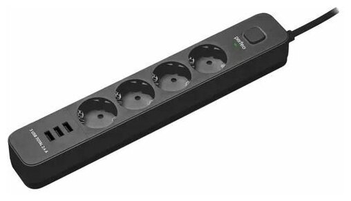 PERFEO (PF_C3956) POWER STREAM - 4 роз - 2,0 м - черный