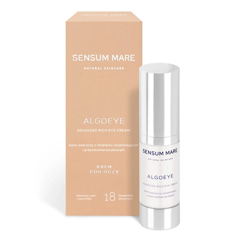 Крем для ухода за кожей Sensum Mare AlgoEye Advanced And Rich Eye Cream Продвинутый и насыщенный крем под глаза с действием против морщин 15 мл