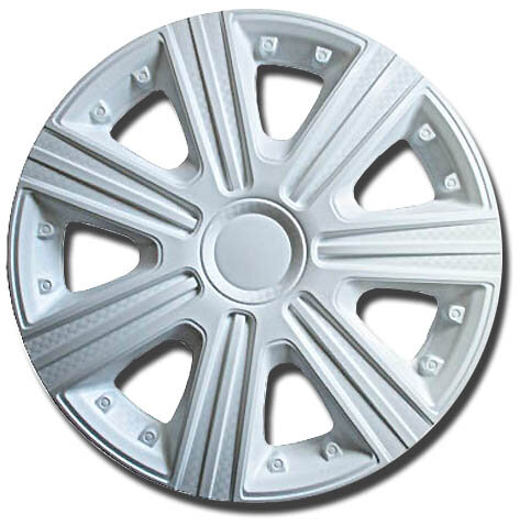 Колпаки R15 DTM белые STAR 4шт карбон