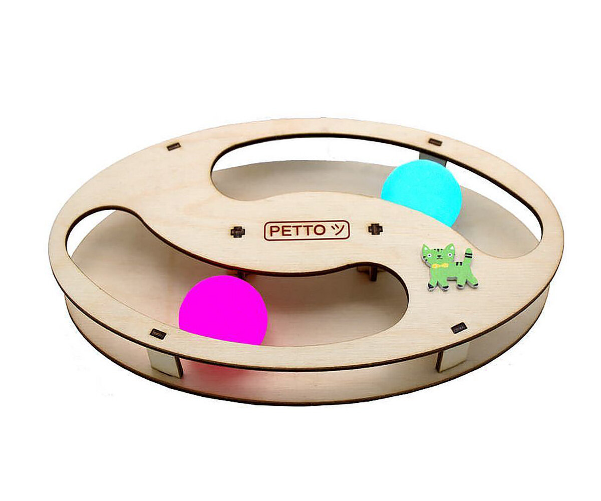 Игрушка для кошек GoSi игровой трек мини 24*15*4см petto 07411