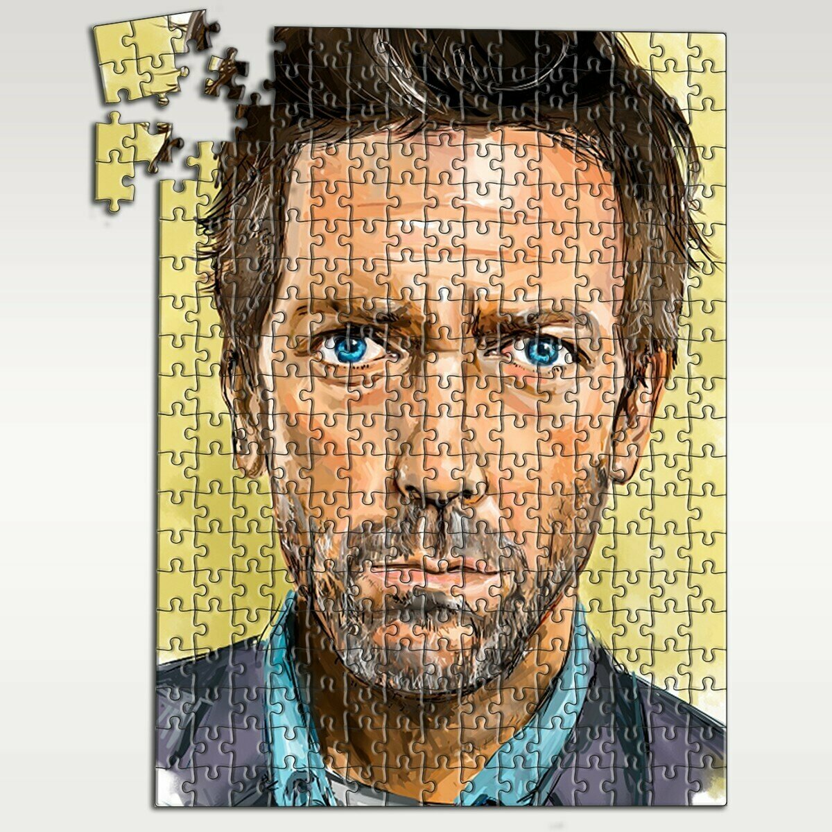 Пазл картонный А3: модель сериал Доктор Хаус - 8717 П