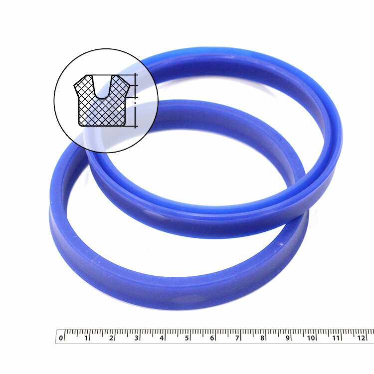 Манжета гидравлическая 90х100х12 (манжета цилиндра 100*90*12) тип UN PU (полиуретан)