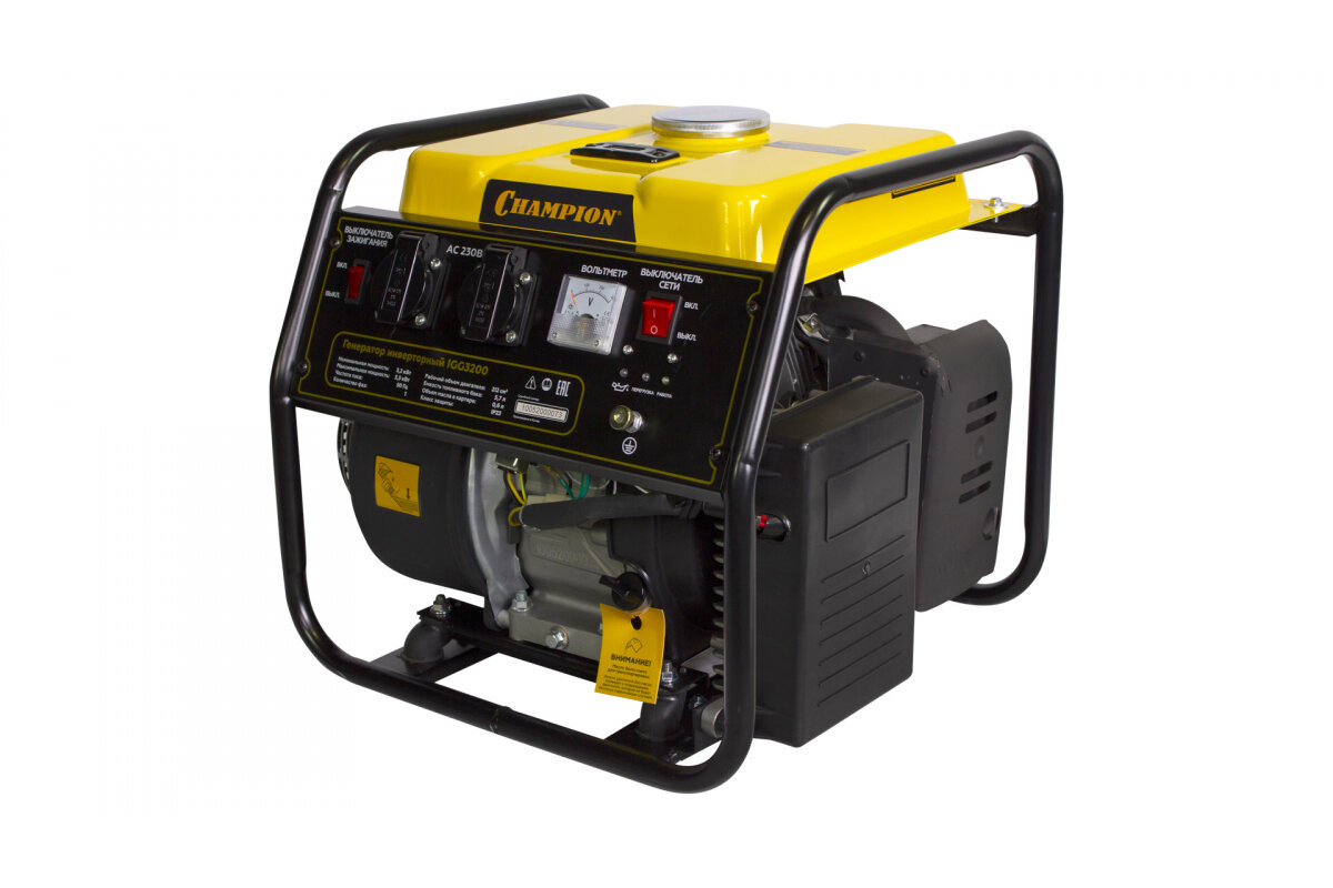Бензогенератор инверторный CHAMPION IGG3200