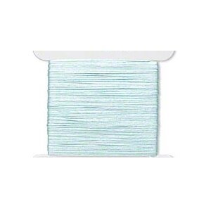 Нить шелковая, толщина F, серо-голубая, моток, 18.2 метра