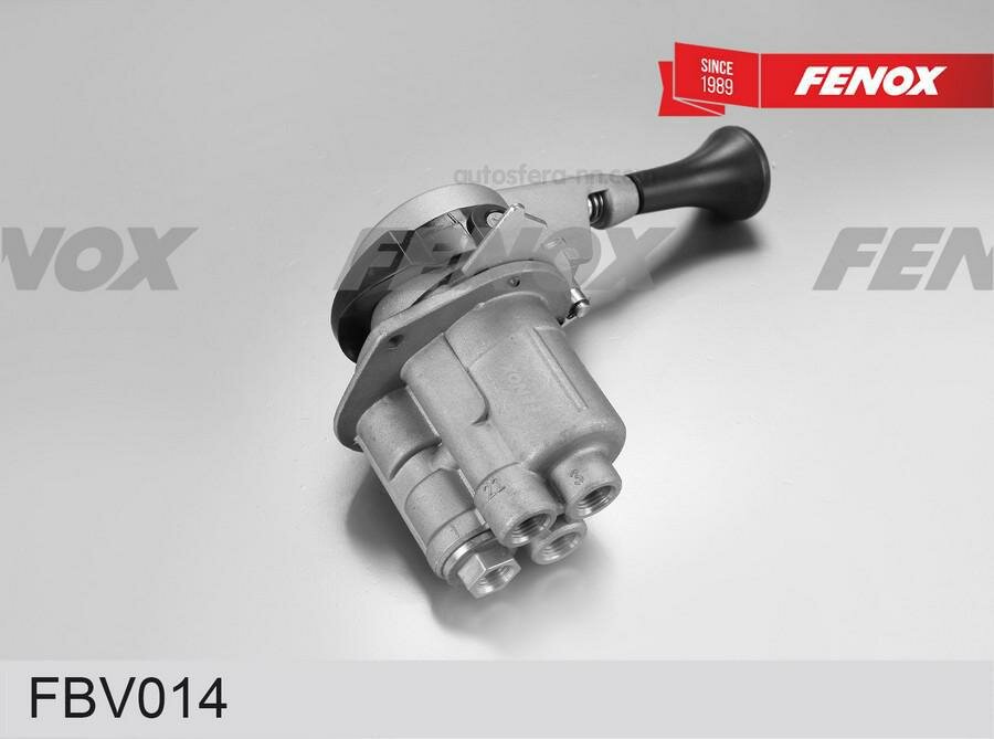 FENOX FBV014 кран тормозной стояночный МАЗ, КАМАЗ, урал 4 порта, для авто С прицепом