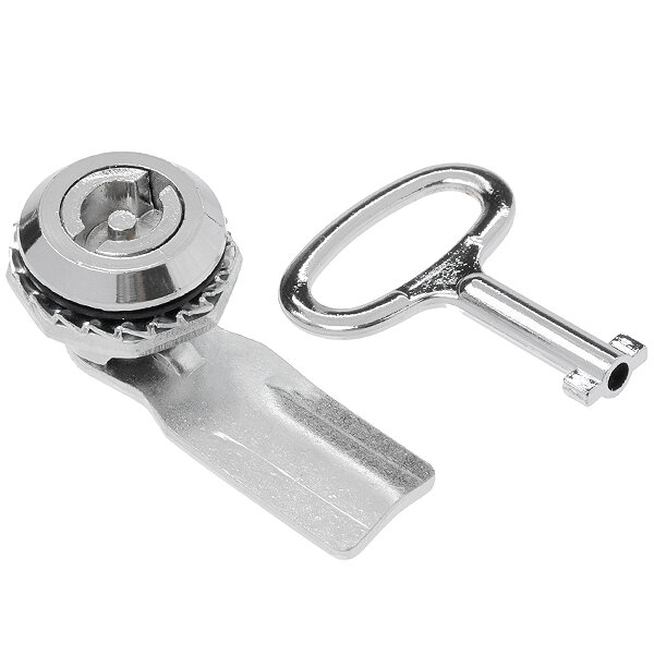 Замок почтовый 705-MS(ЗП) 18/90 8625 Н=18мм с прямой щеколдой под спец. ключ с ключом IP65 (3 шт. в комплекте)