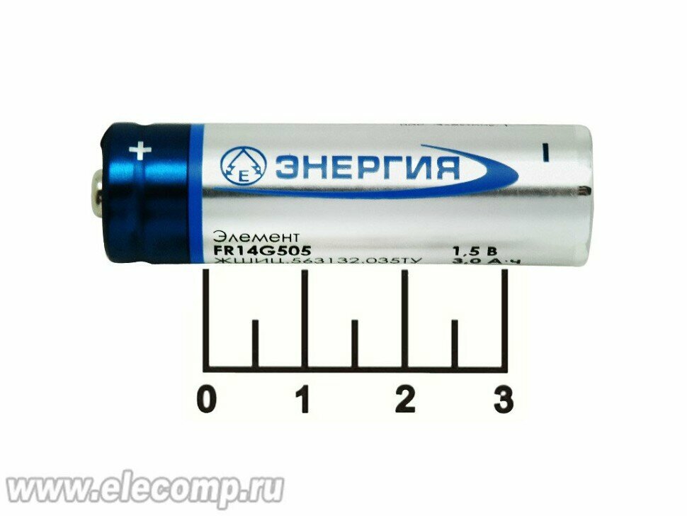 Батарейка AA-1.5V Энергия Lithium FR6 (АА)