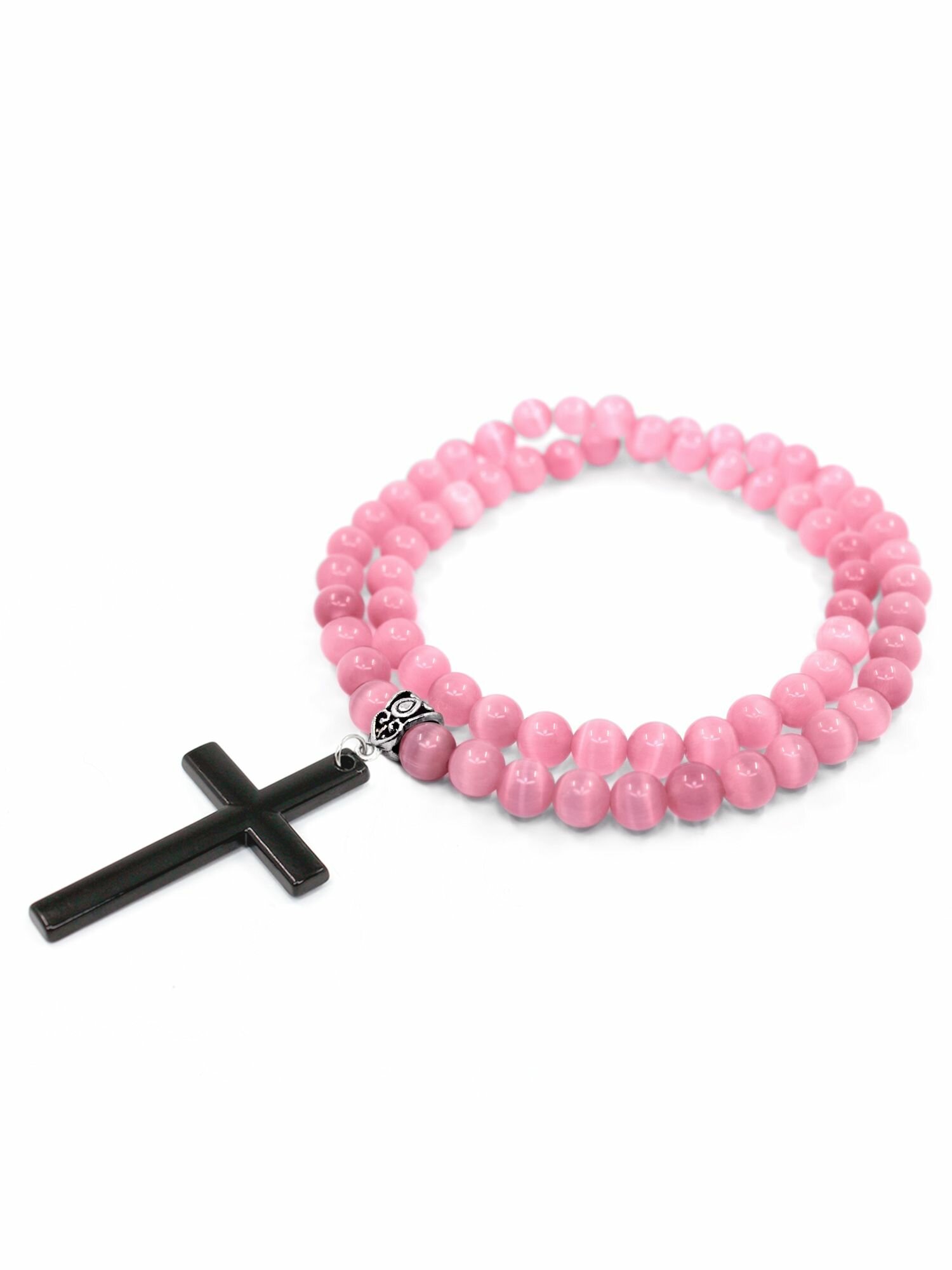 Бусы, кошачий глаз