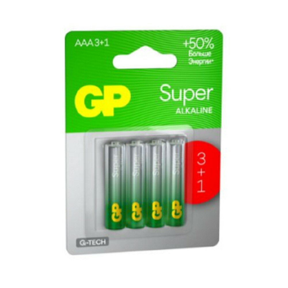 Батарейка GP 24AA213/1-2CRSBC4 1.5В 4 шт.