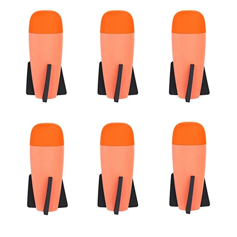 Пенопластовые пули для Nerf Rocket N-Strike Elite Orange 6pcs