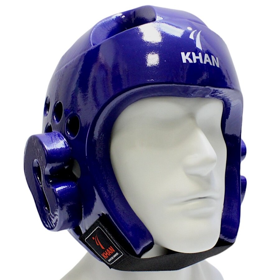 Шлем для тхэквондо Khan Grand синий, L