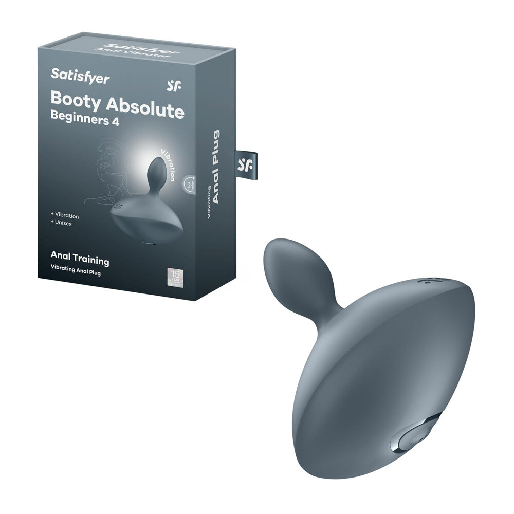 Анальная пробка-мини Satisyer«Booty Absolute 4» с 12 режимами вибрации