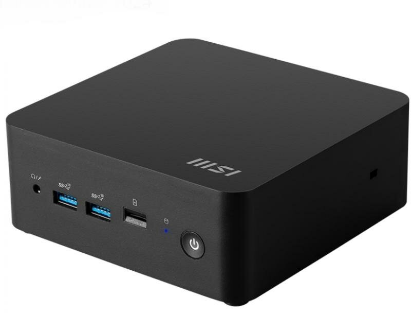 Неттоп MSI Cubi NUC 1M-053BRU Core 3 100U (1.2) HDG630 noOS GbitEth WiFi BT 120W черный (936-B0B111-081)