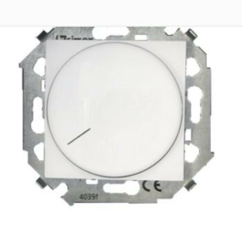 Светорегулятор SIMON 15 повор. д/диммируемых LED ламп 230В 5-215Вт винт. зажим белый 1591796-030