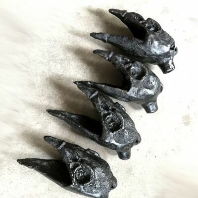 Ворона голова птицы ацтекский свисток смерти/aztec death whistle 1pc