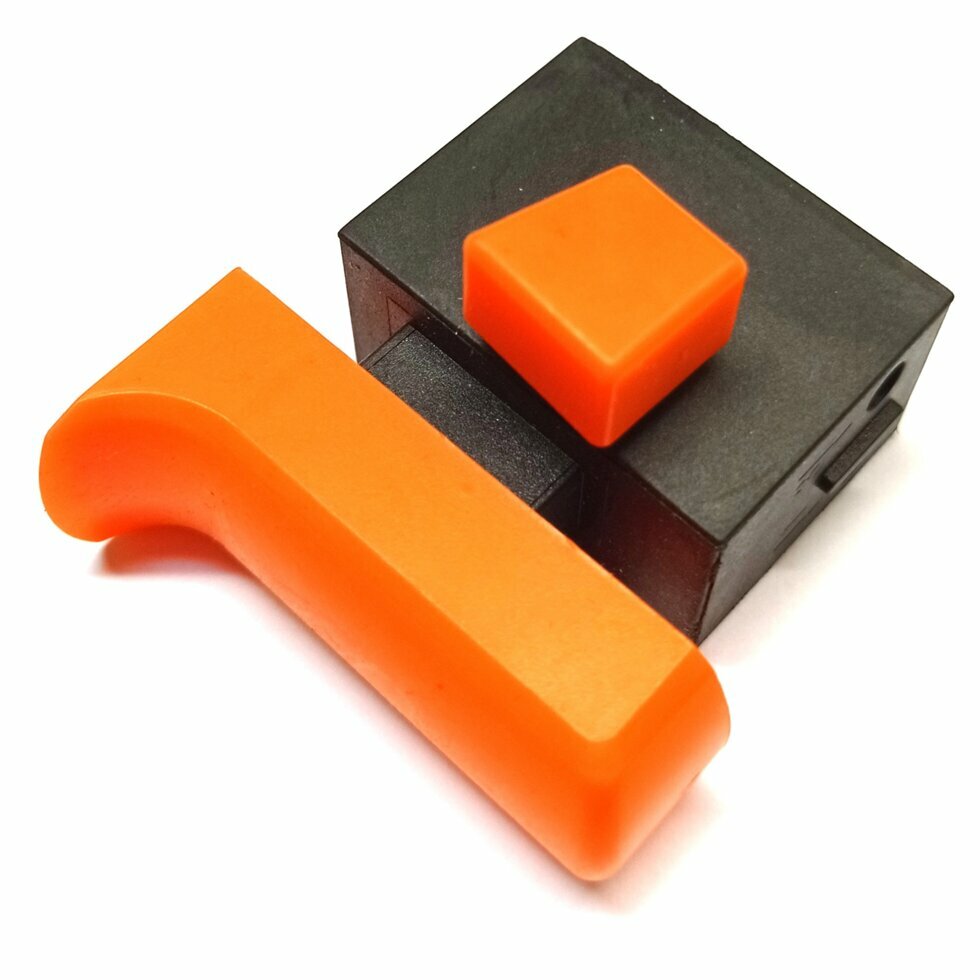 Выключатель пилы дисковой Калибр ЭПД-2000/210 кнопка FA2-8/BD 10А 250В с блокировкой нажатия