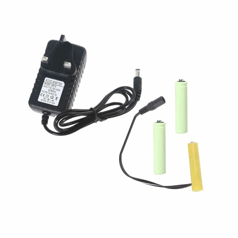 Элиминаторы батарей AAA заменяют 3 адаптера питания 4,5 В для светодиодного индикатора детектора, термостата, настольной лампы