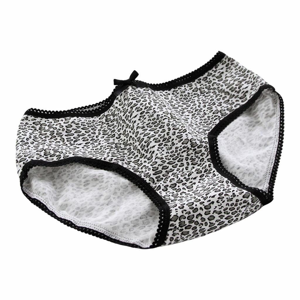 Трусики с леопардовым Принтом в стиле Королевской Сестры-Леопардовый Принт-M