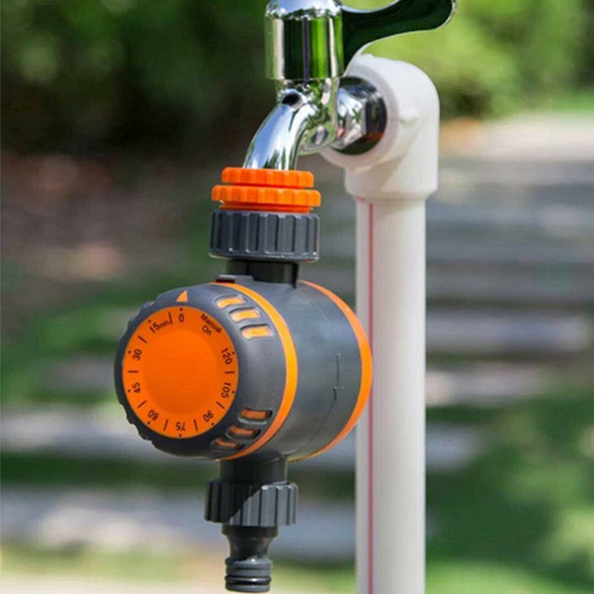 Автоматический таймер полива Механический таймер полива Контроллер полива сада Встреча