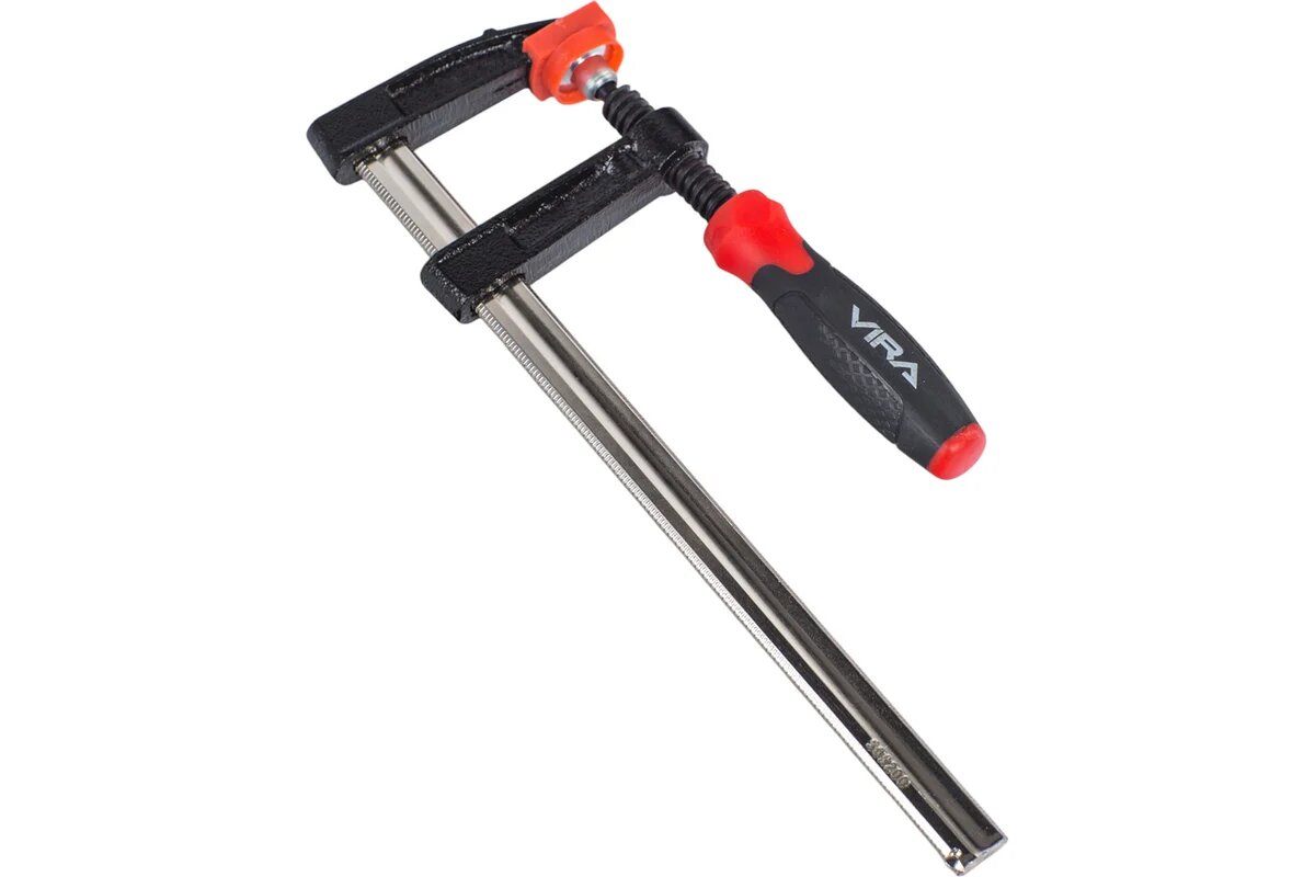 Струбцина VIRA f‑образная 50×200 мм из стали для крепления и регулировки деталей