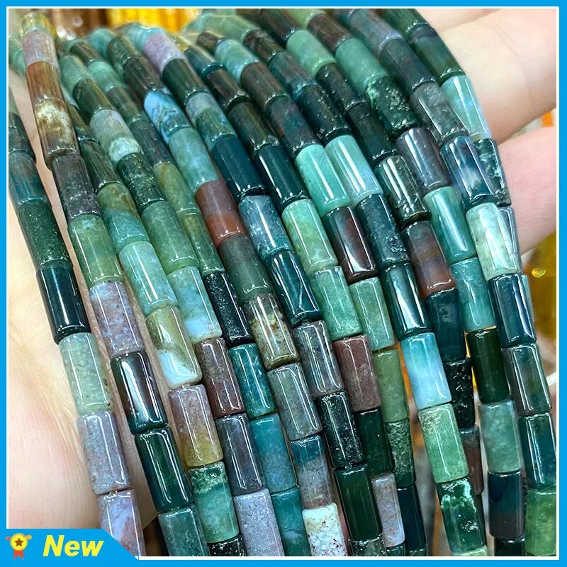 Бусины из индийского агата LUOMAN XIARI