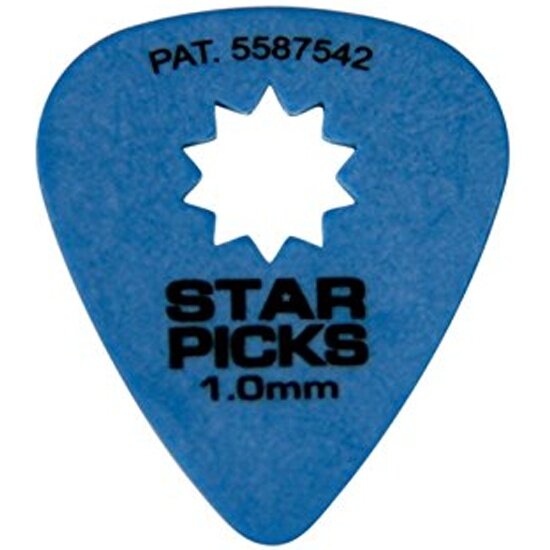 Набор медиаторов Everly 30015 Star Pick 72шт, толщина 1.00мм