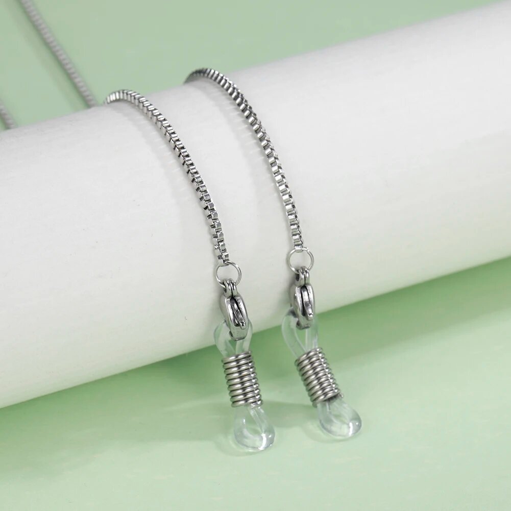 Цепочка для очков Teamer из нержавеющей стали золотистого цвета Box Chain Steel