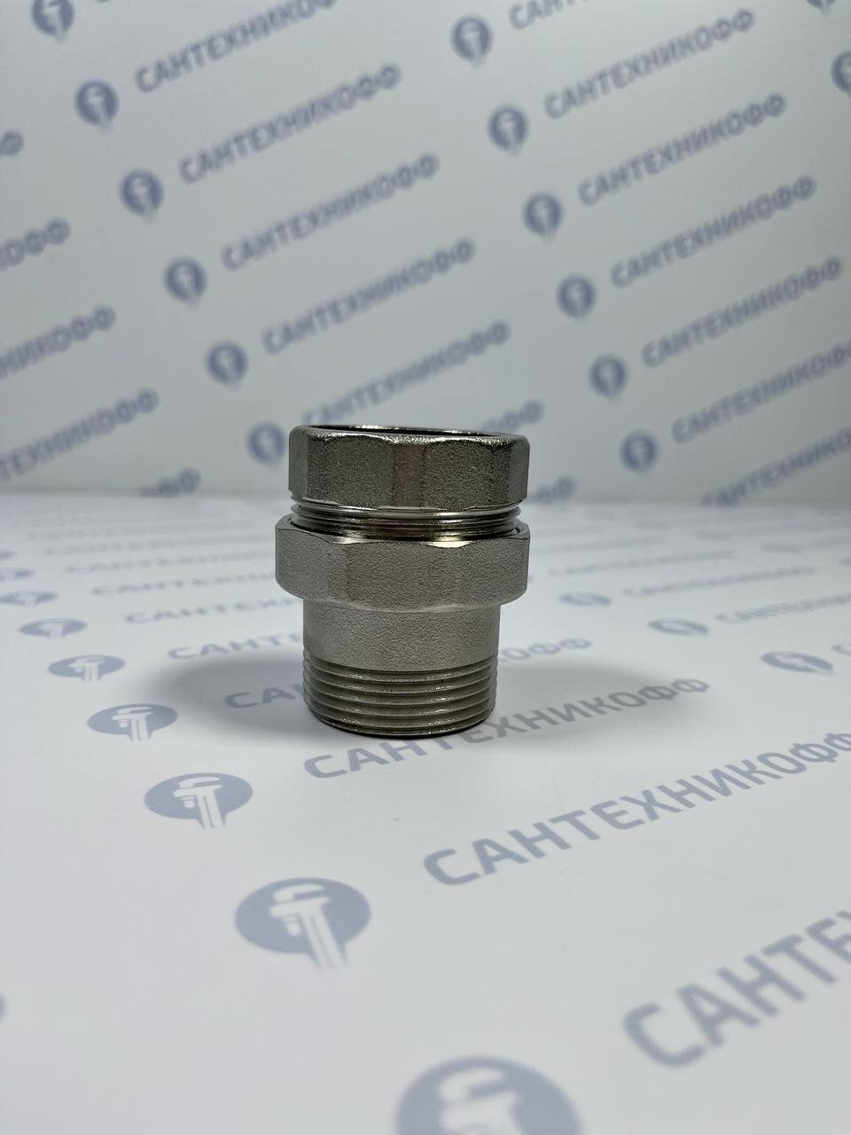 Американка 1 1/4" ВР-НР FV-BRASS никель AA465000054