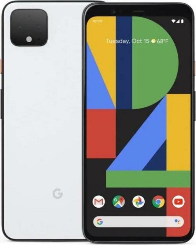 Смартфон Google Pixel 4XL, 6/64Gb, OLED, 3700 мА⋅ч, White (Белый)