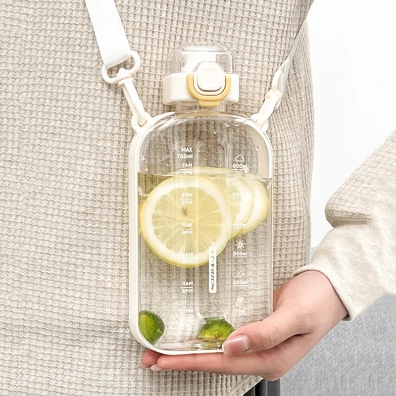 CREAWIND пластиковая бутылка для воды 750 мл, 750ml, Бирюзовый