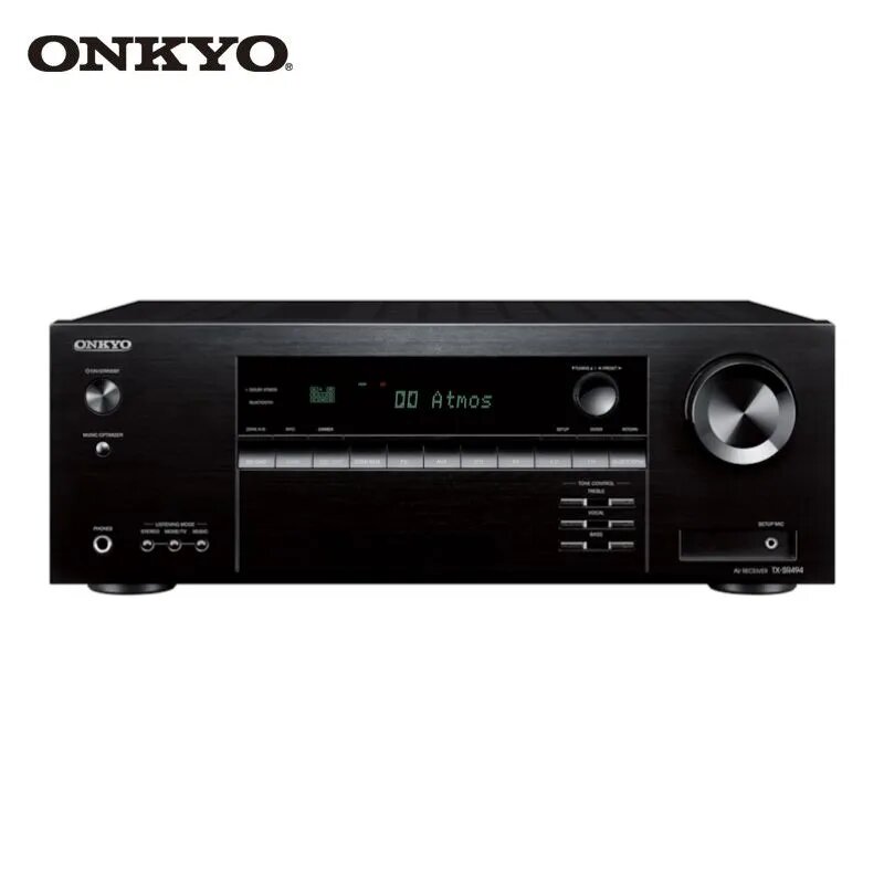 7,2-канальный усилитель мощности ONKYO TX-SR494 поддерживает Dolby ATMOS, DTS: X, 4K, Bluetooth, Hi-Res