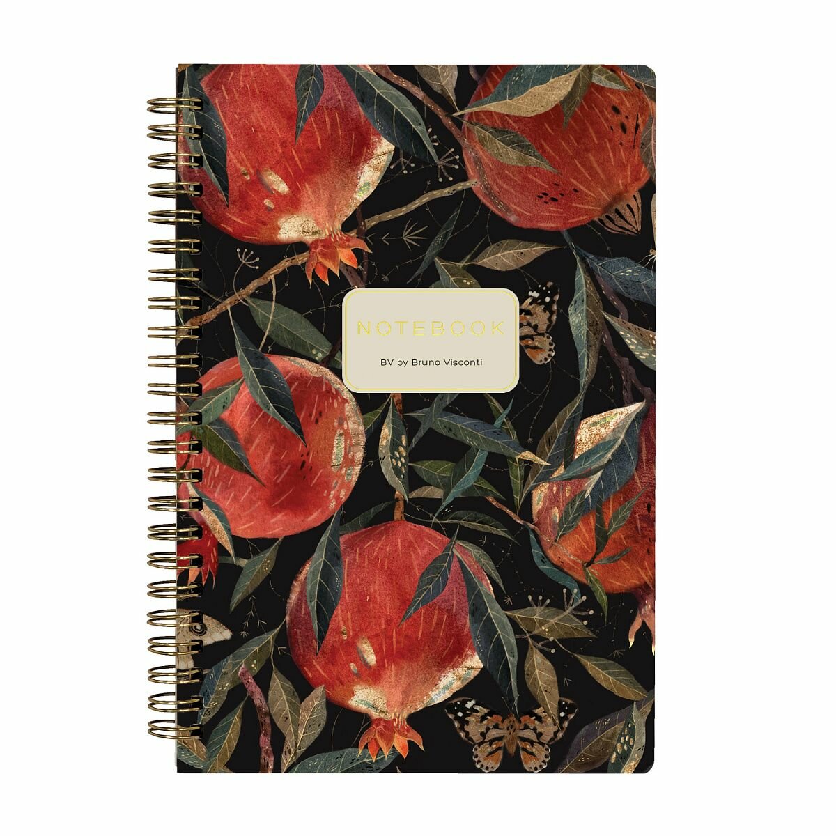 Тетрадь А5 BrunoVisconti "Гранат" 60 л, клетка