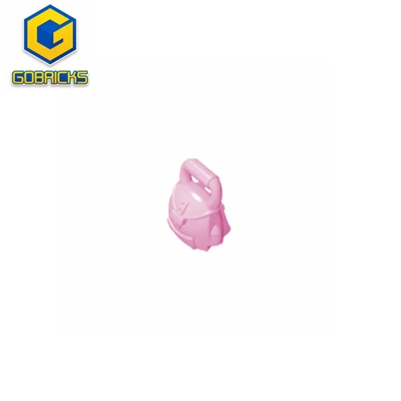 GOBRICKS Круглая сумка-кошелек для лего 93090 Розовый, 011