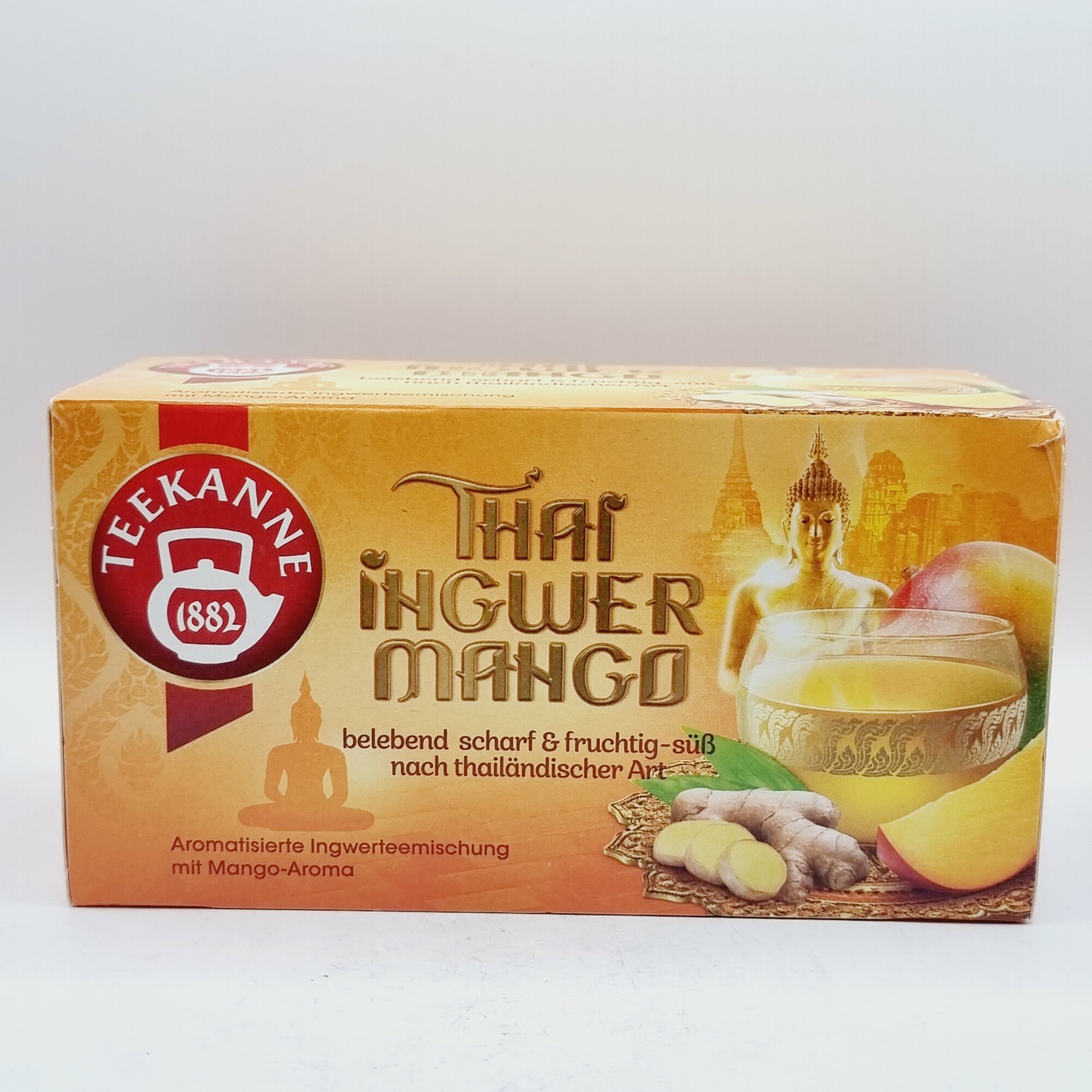 TEEKANNE Чай фруктовый имбирь-манго, 20 пакетиков, 45 г (Германия)