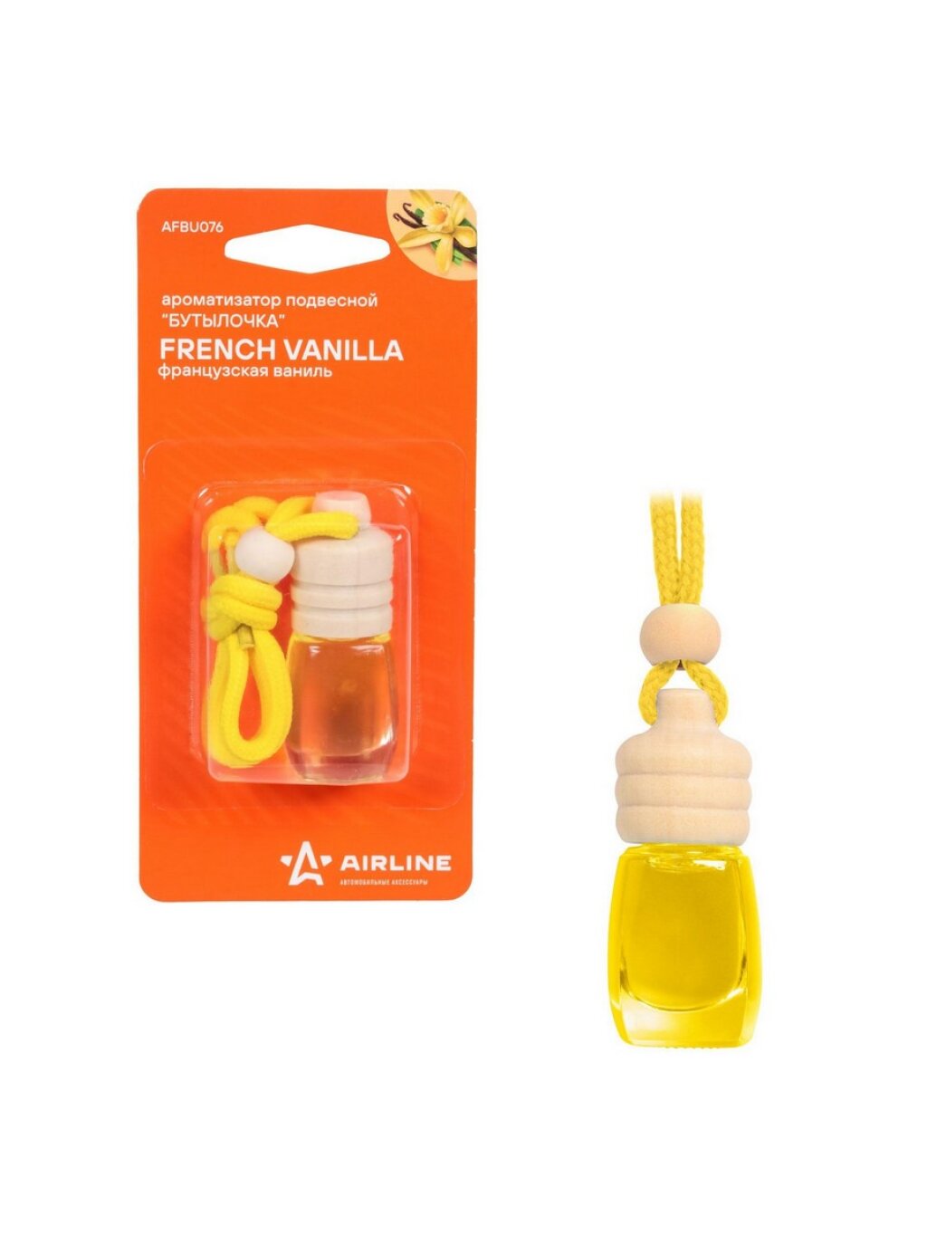 Ароматизатор подвесной Airline AFBU076 Французская ваниль