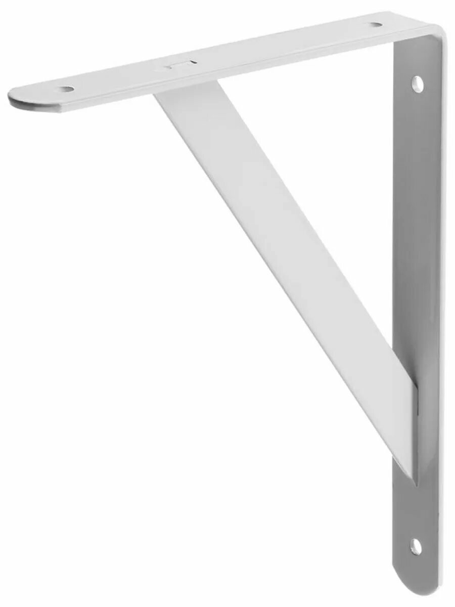 Уголок-кронштейн STAYER MASTER усиленный, 250х200х30х4 мм, белый {37421-1} (1 шт)