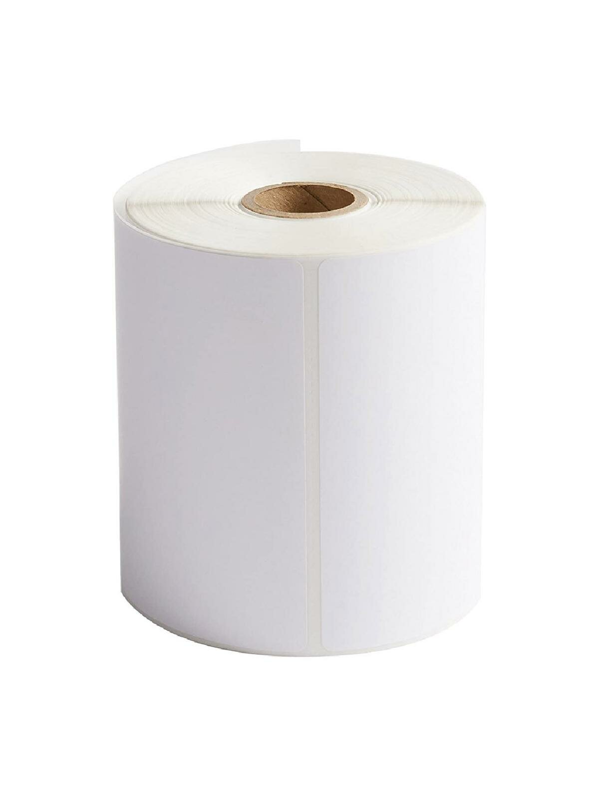 350/500 Sheets Thermal Paper Roll/ Fan-Fold Printing Label fits Market Bar Labels Station Pos System (3.9x5.9') White