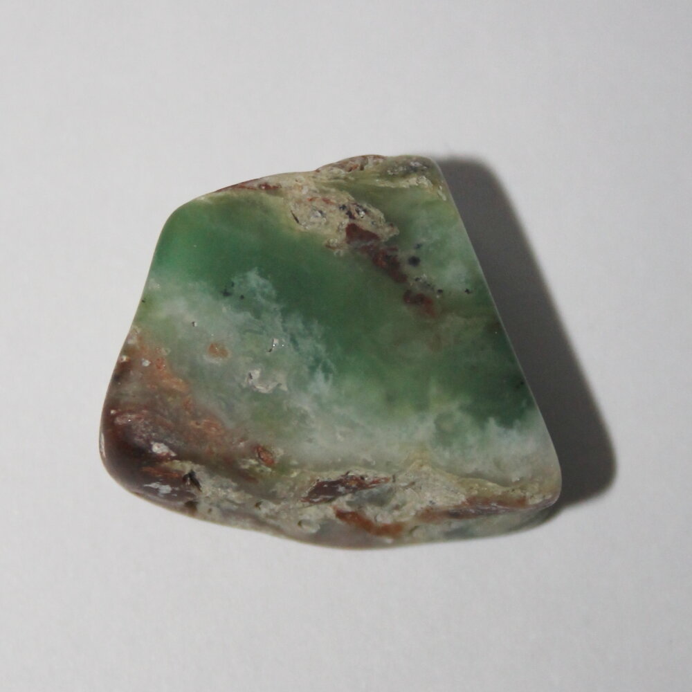 Хризопраз, коллекционный образец, "True Stones"