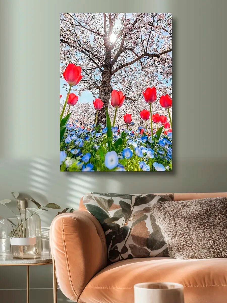 Картина "Весна", на стену 30х40см 1шт.