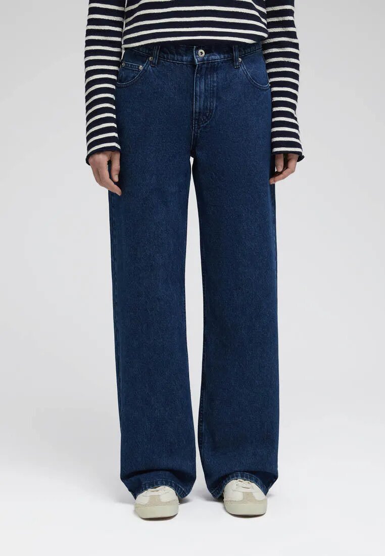 Джинсы широкие straight fit 