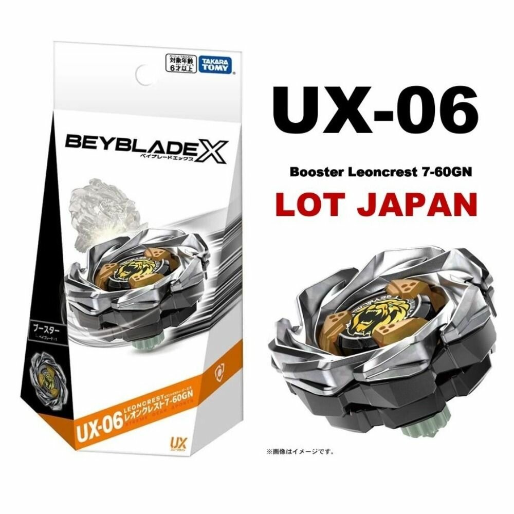 Takara Tomy Beyblade X UX-06 Booster Leoncrest Бустер Для Волчка Серия 7-60GN