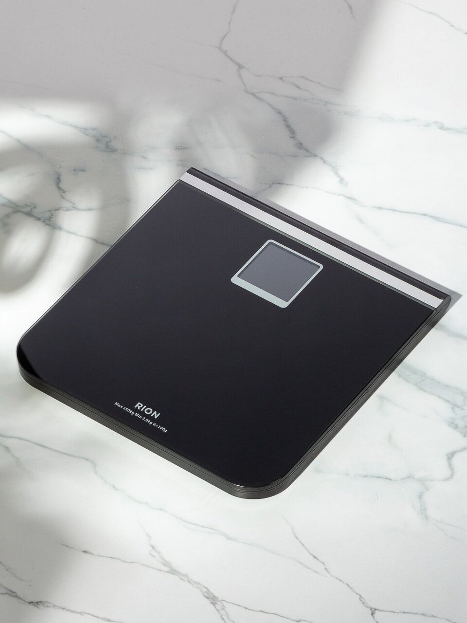 Весы напольные электронные, до 150 кг, 30.6х30.5 см, с LCD-дисплеем, Rion, РТ-955