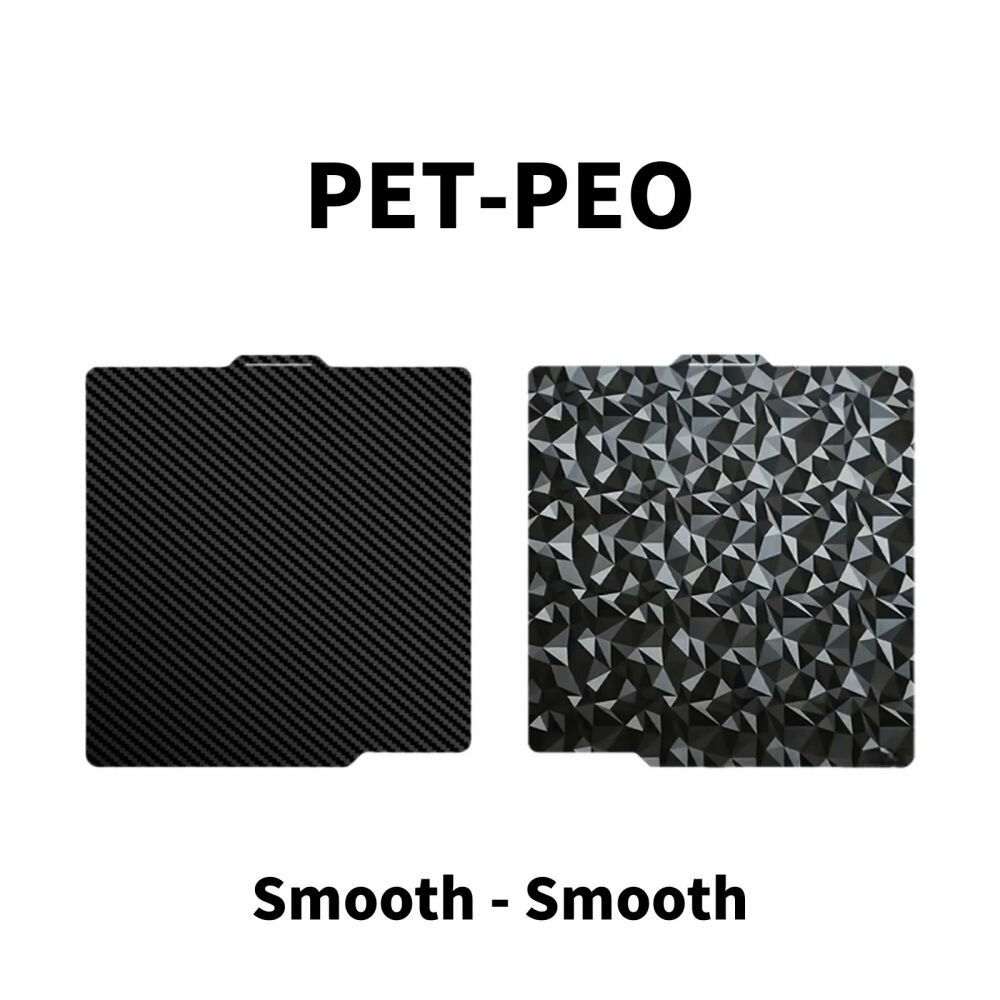 Рабочая платформа для 3D-принтера Bambu Lab A1 P1P P1S Smooth X1C из пружинной стали, двусторонняя, для 3D-печати на платформе Bambu Bamboo X1 Carbon Plate.