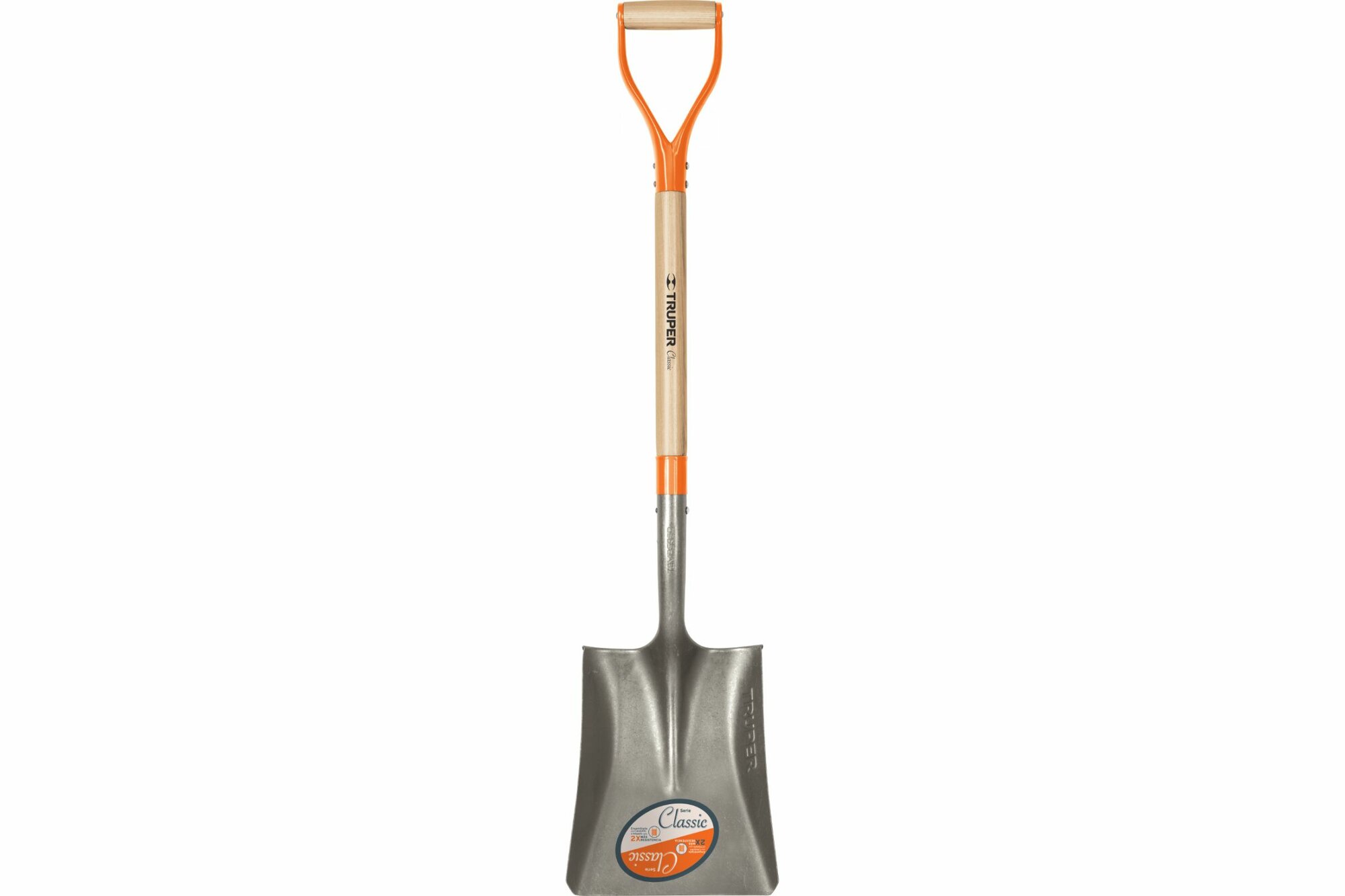 Совковая лопата Truper PCY деревянная D-образная ручка 17155