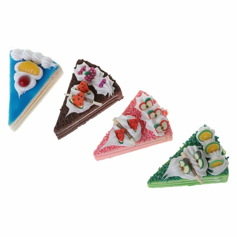 Имитационная модель треугольного торта (случайный стиль)