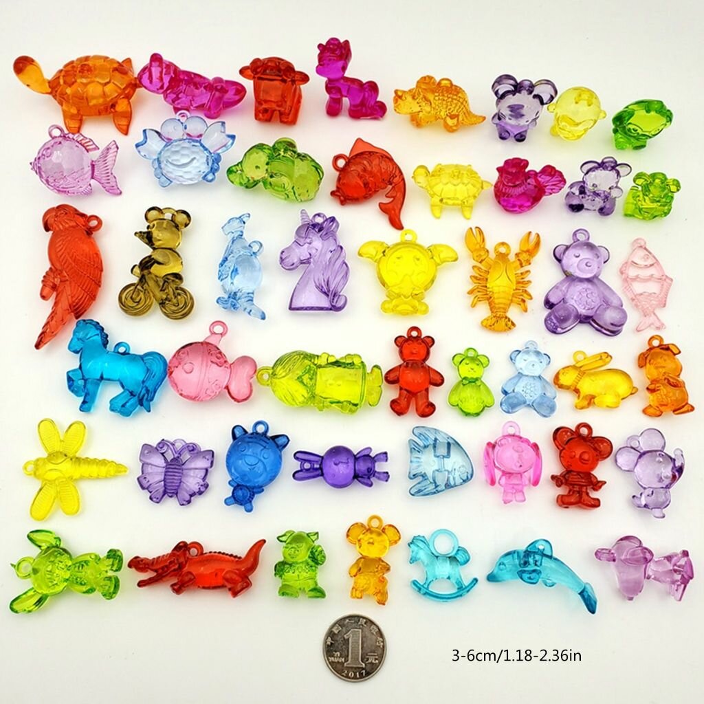 Алмазный Акриловый пластиковый хрустальный мешок из драгоценных камней-сетки на 30 животных