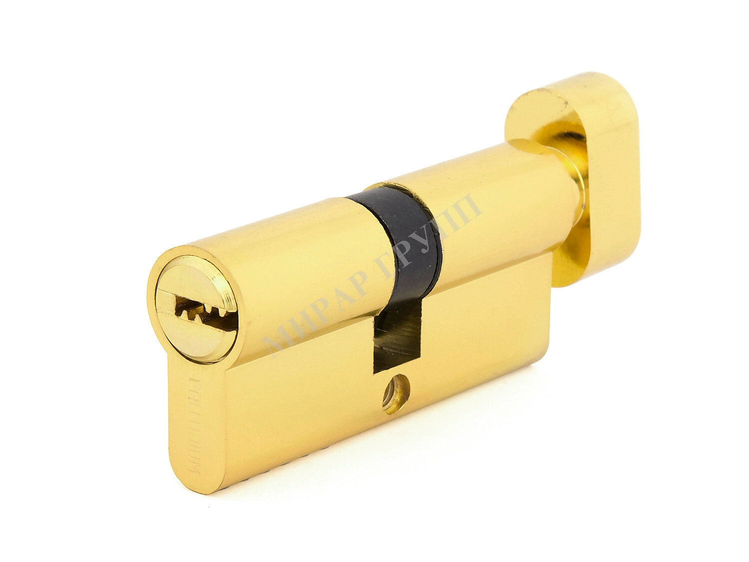 Цилиндровый механизм Palladium ZN 70 C BK золото